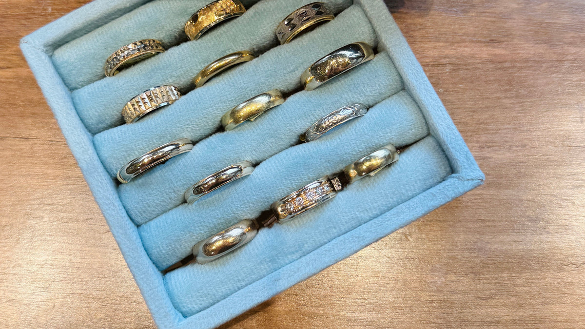 Shop Custom and Vintage Wedding Bands | Gem Set Love – GSL